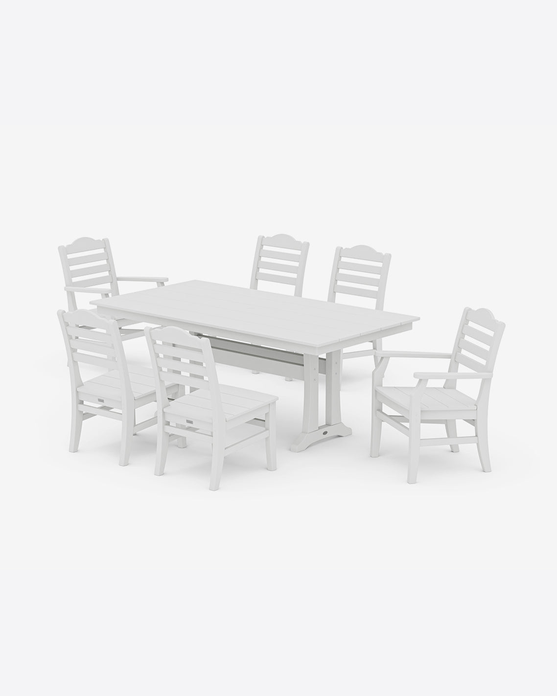 Savannah 7-Piece Farmhouse Dining Set with Trestle Legs – Draper James
