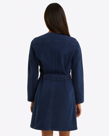 Colbie Snap Front Dress in Denim – Draper James