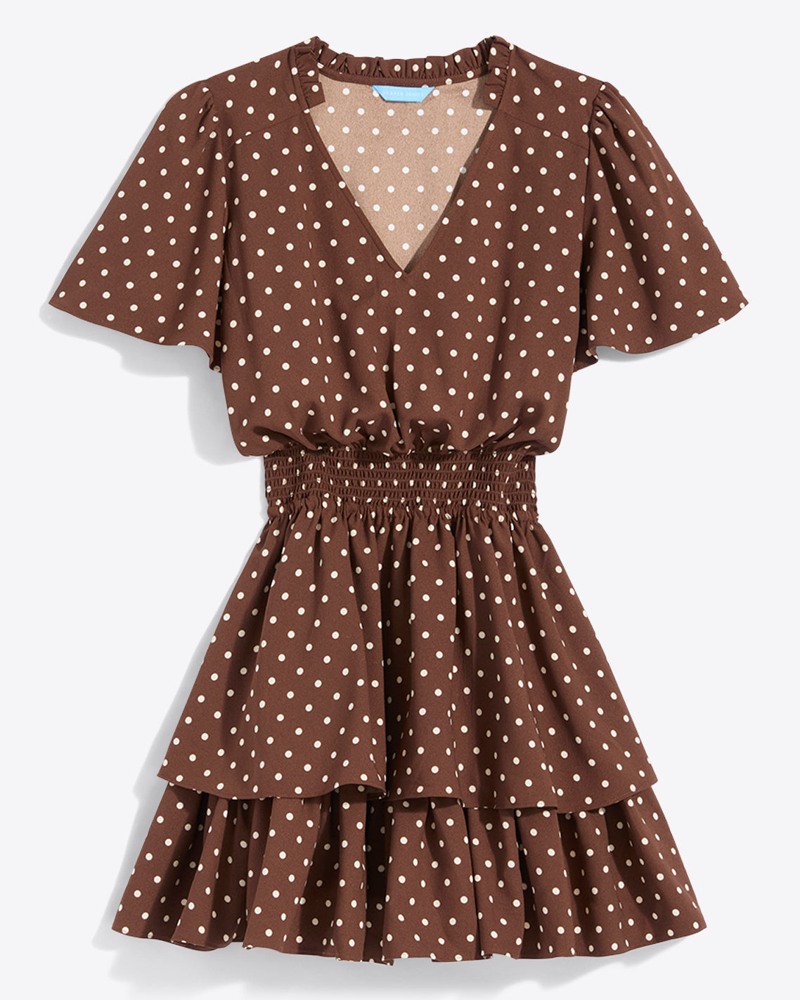 Alana Tiered Dress in Matte Satin – Draper James