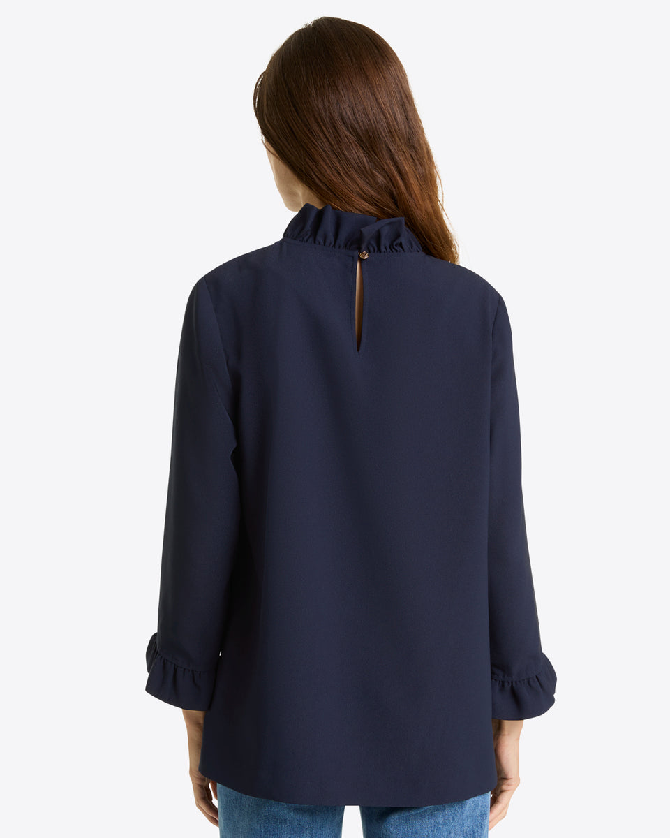 Ingrid Top in Matte Satin – Draper James