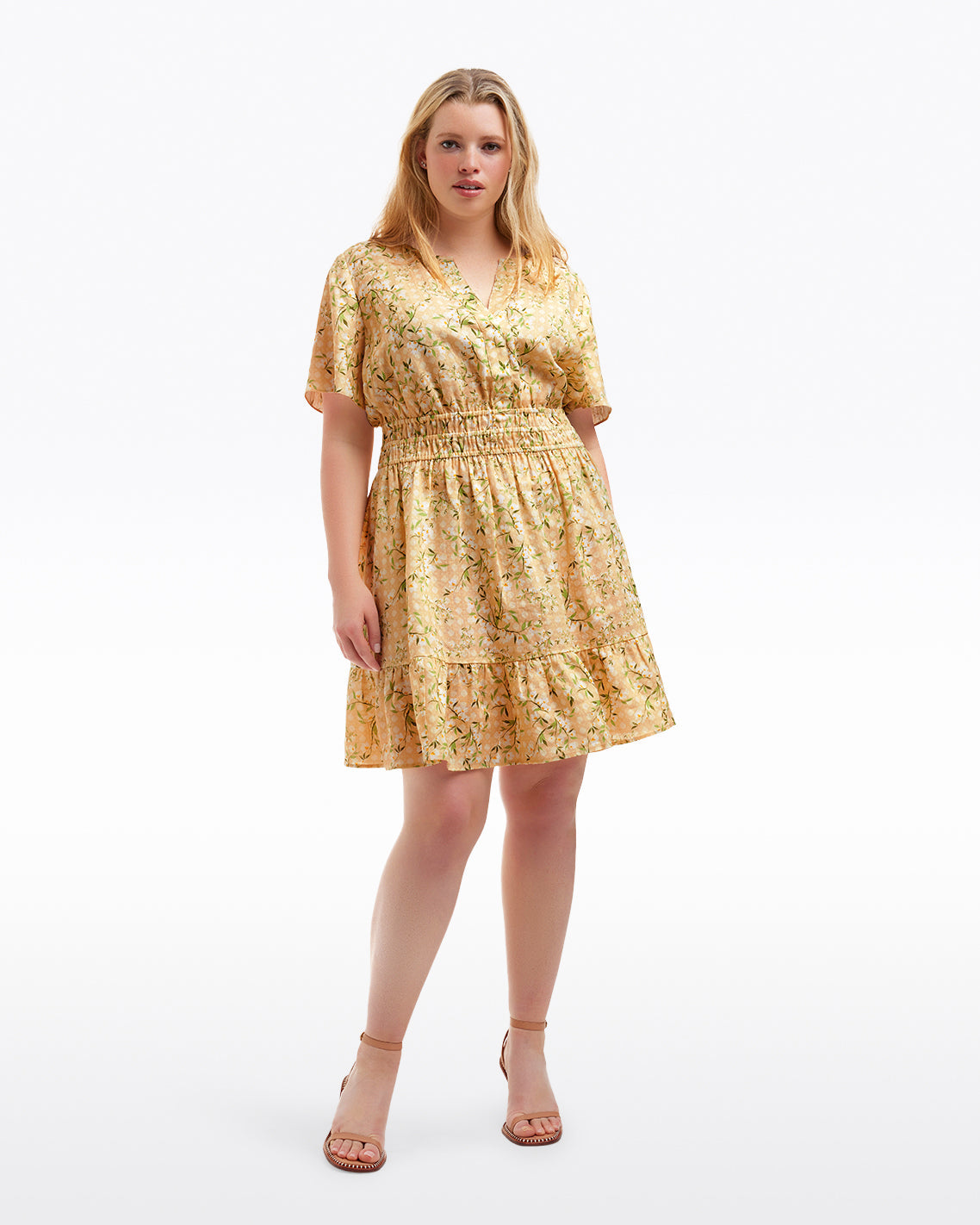 Wilson Mini Dress in Floral Rattan – Draper James