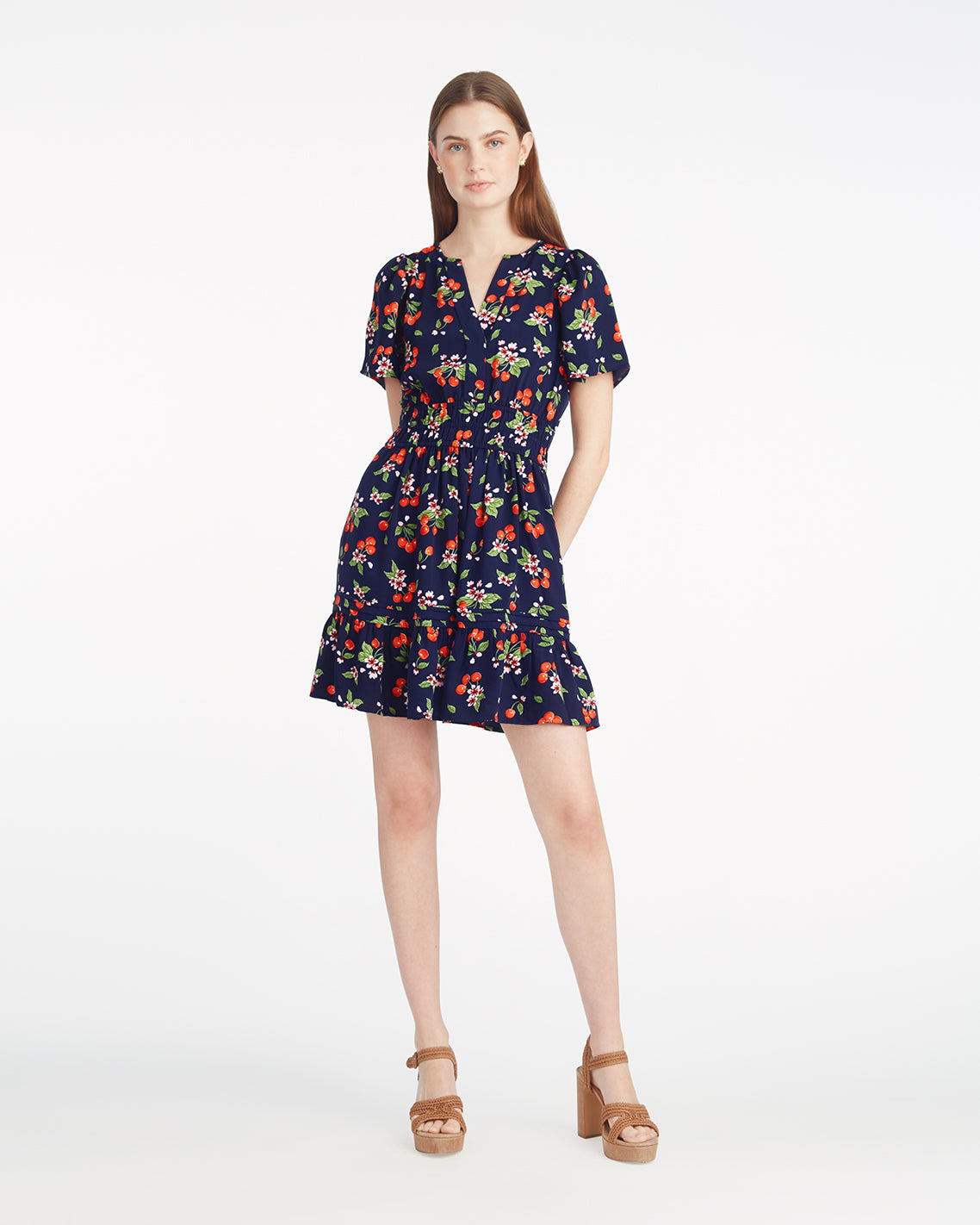 Wilson Mini Dress in Cherry Blossom – Draper James