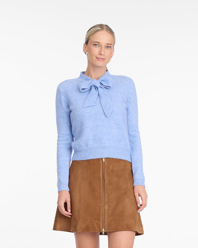 Bow Sweater in Light Blue – Draper James