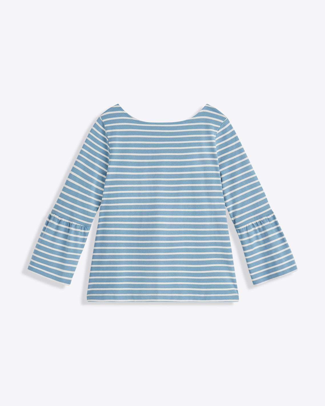 Corey Bell Sleeve Top in Blue Mariner Stripe – Draper James
